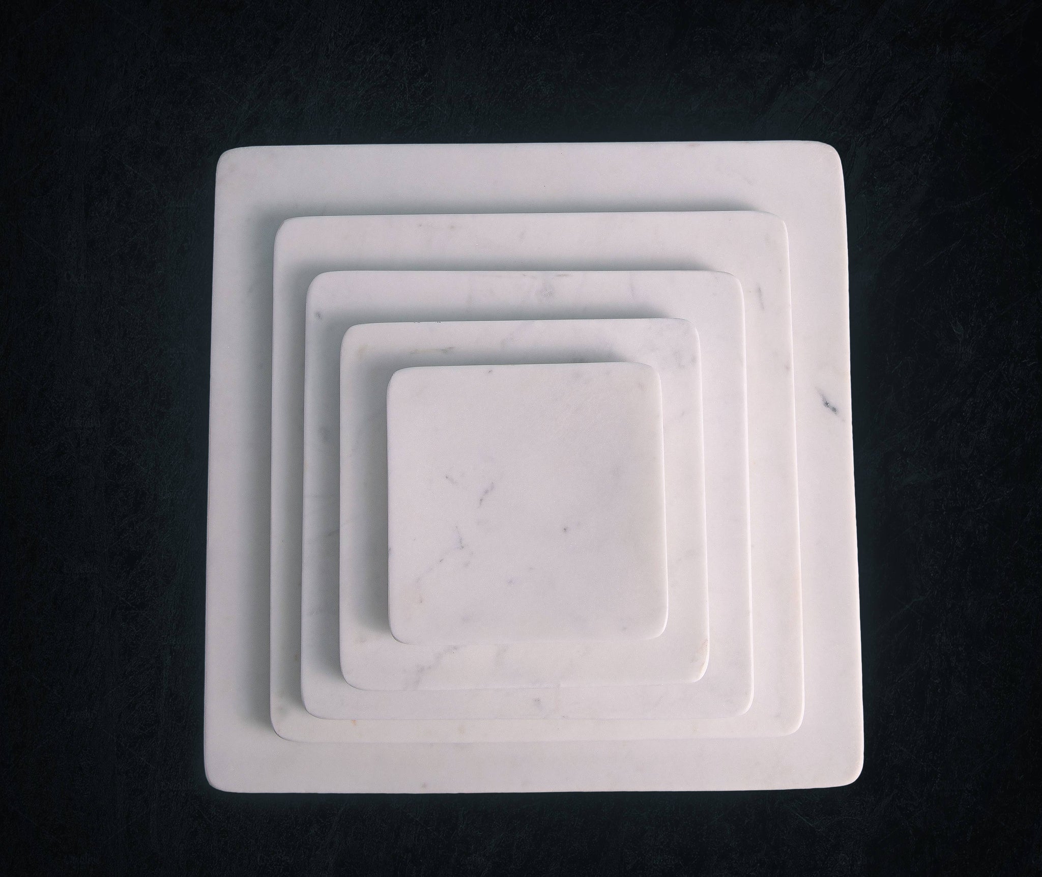 Small Square Marble Platter 8" x 8" – Vintage Barn Chicks