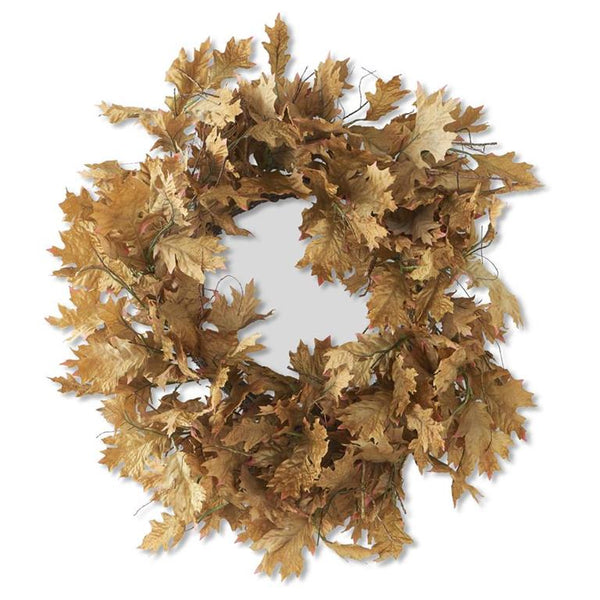 OAK LEAF WREATH – Vintage Barn Chicks
