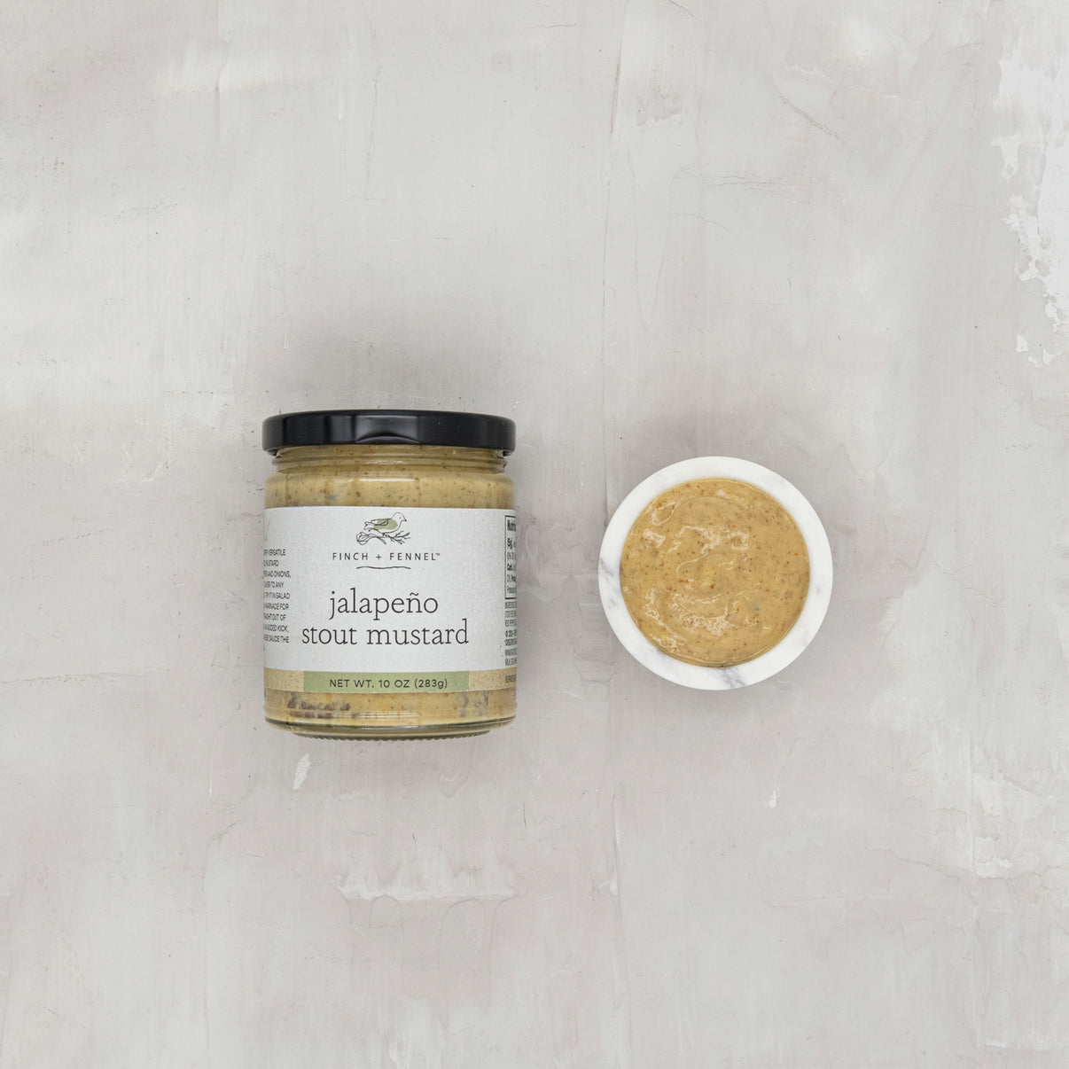 10 oz. Jalapeño Stout Mustard – Vintage Barn Chicks